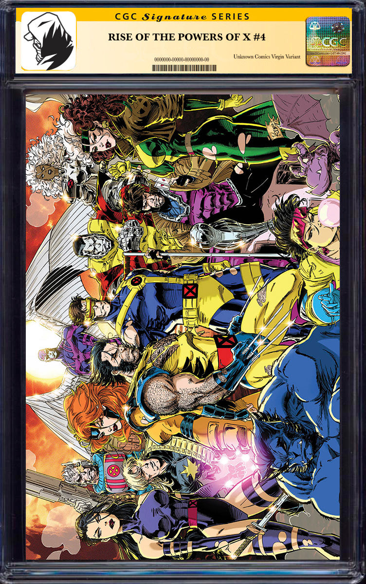 PRE-ORDER YELLOW LABEL CGC SIGNATURE SERIES – Unknown Comics