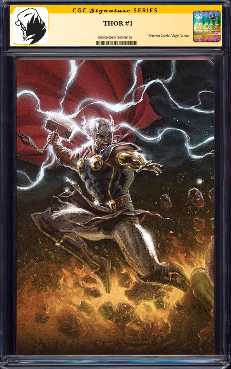 PRE-ORDER YELLOW LABEL CGC SIGNATURE SERIES – Unknown Comics