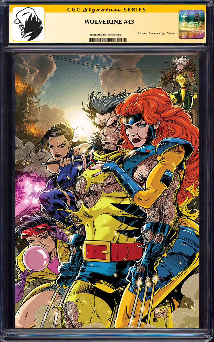 PRE-ORDER YELLOW LABEL CGC SIGNATURE SERIES – Unknown Comics