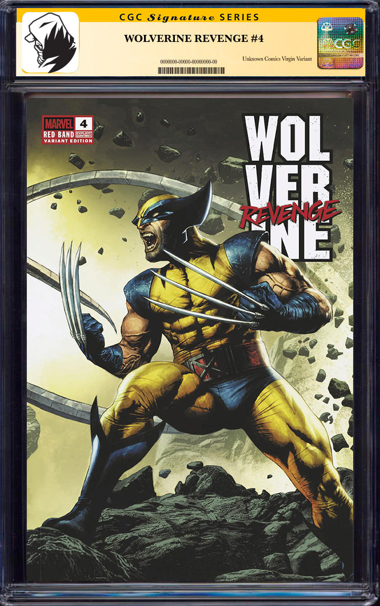 PRE-ORDER YELLOW LABEL CGC SIGNATURE SERIES – Unknown Comics