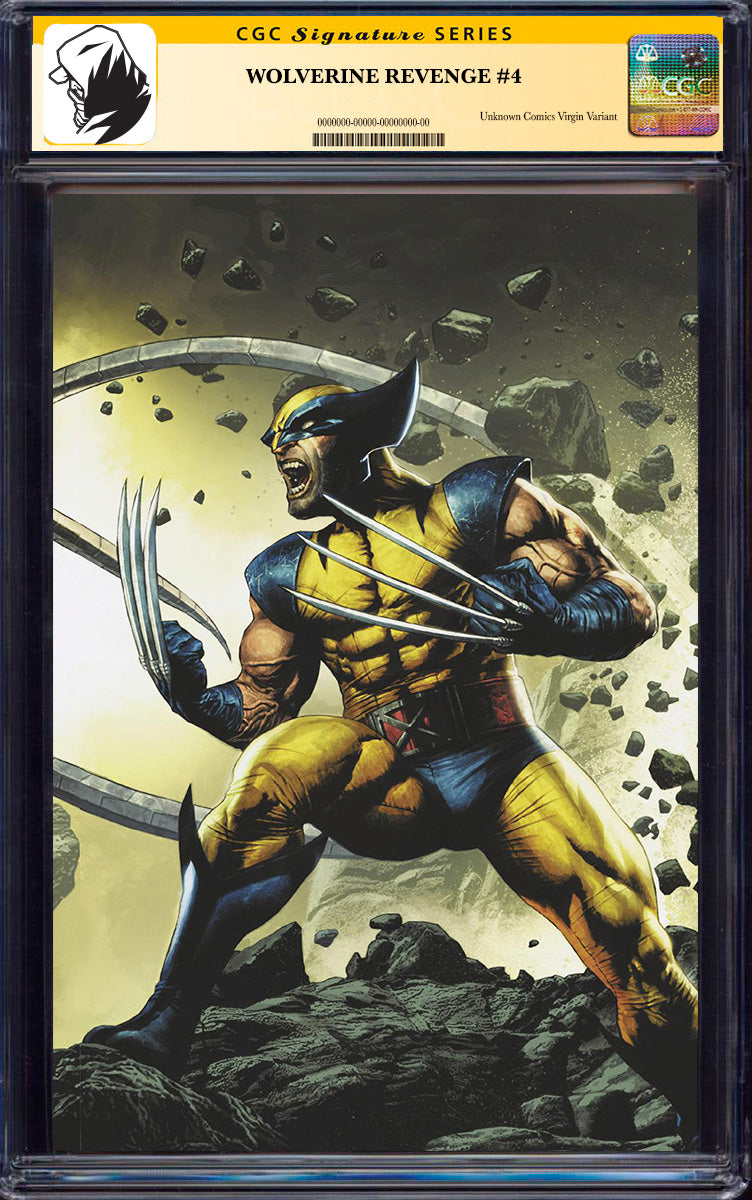 PRE-ORDER YELLOW LABEL CGC SIGNATURE SERIES – Unknown Comics