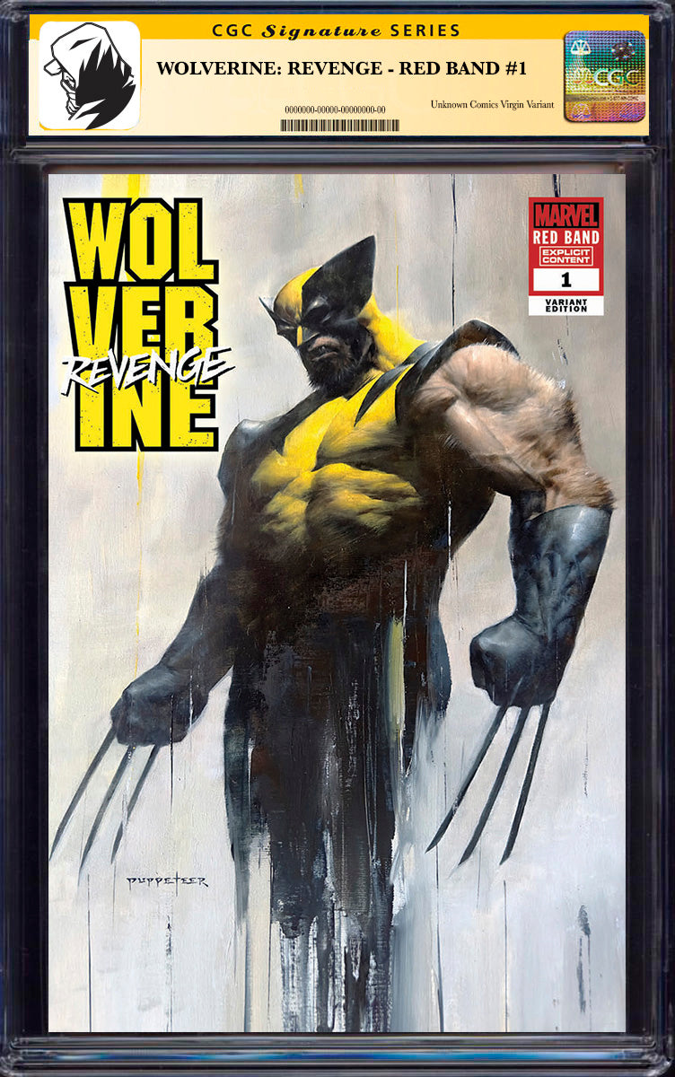 [SIGNED BY JONATHAN HICKMAN] WOLVERINE: REVENGE - RED BAND #1 UNKNOWN ...