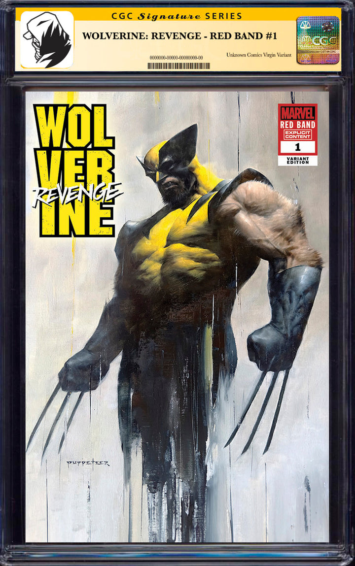 PRE-ORDER YELLOW LABEL CGC SIGNATURE SERIES – Unknown Comics