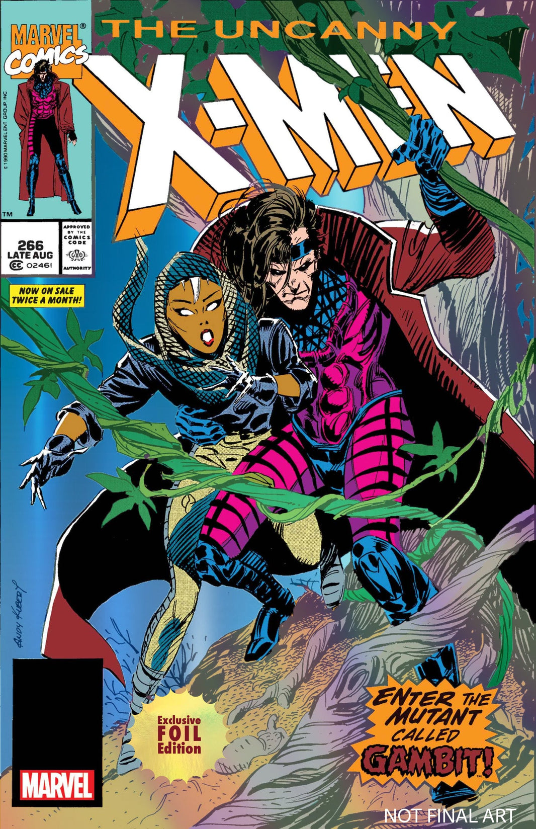 UNCANNY X-MEN 266 FACSIMILE – Unknown Comics